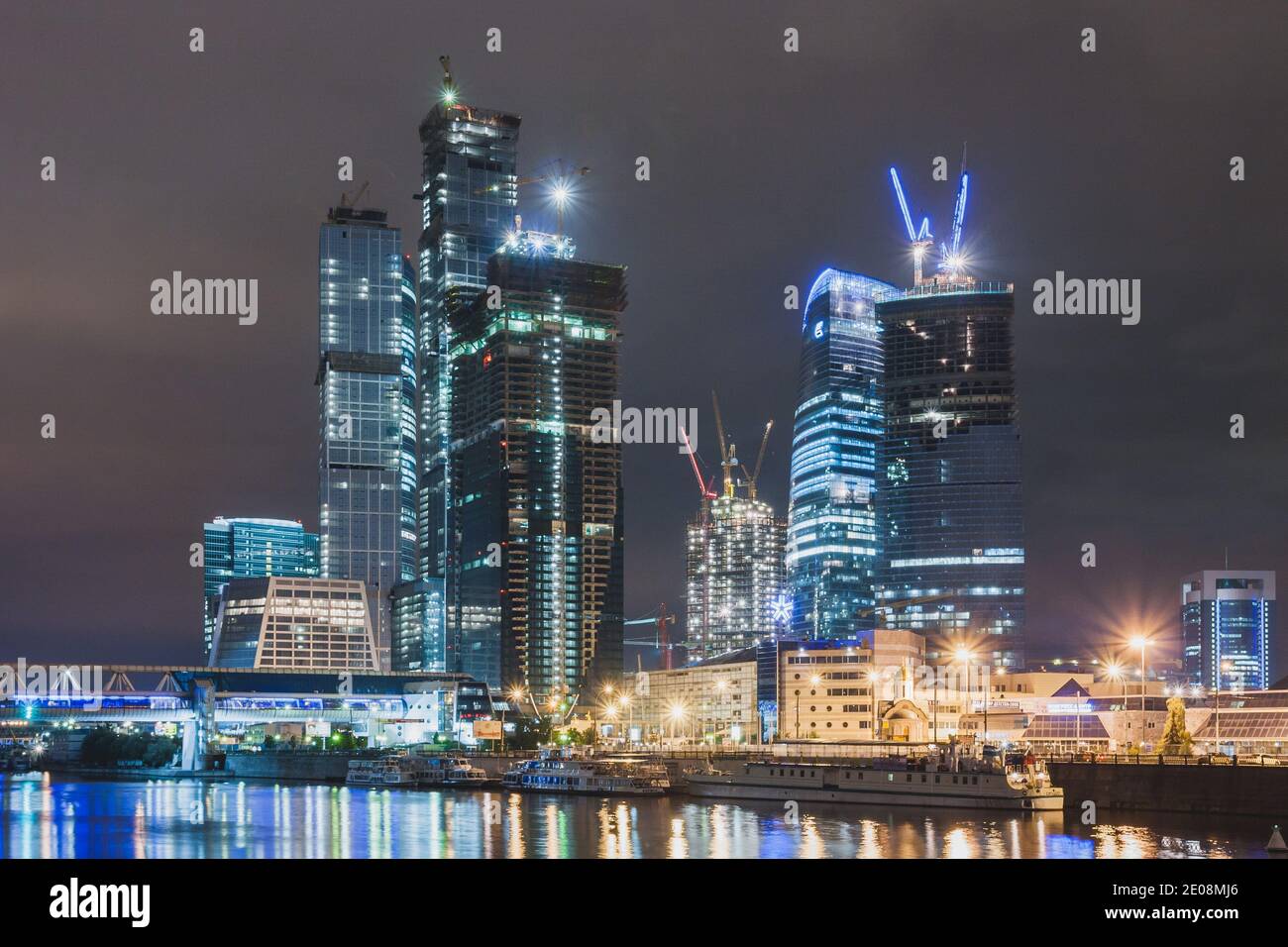 Moscow city under construction hi-res stock photography and images - Alamy