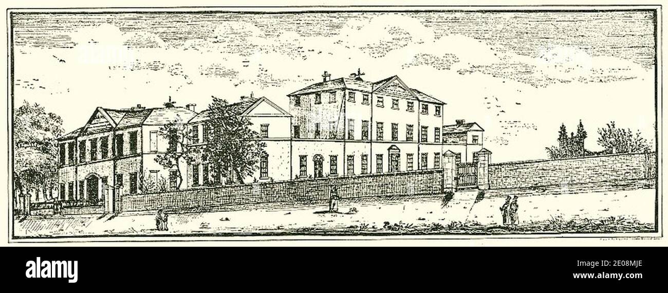 Leicester Infirmary & Fever House of 1820 from the north-east by John ...