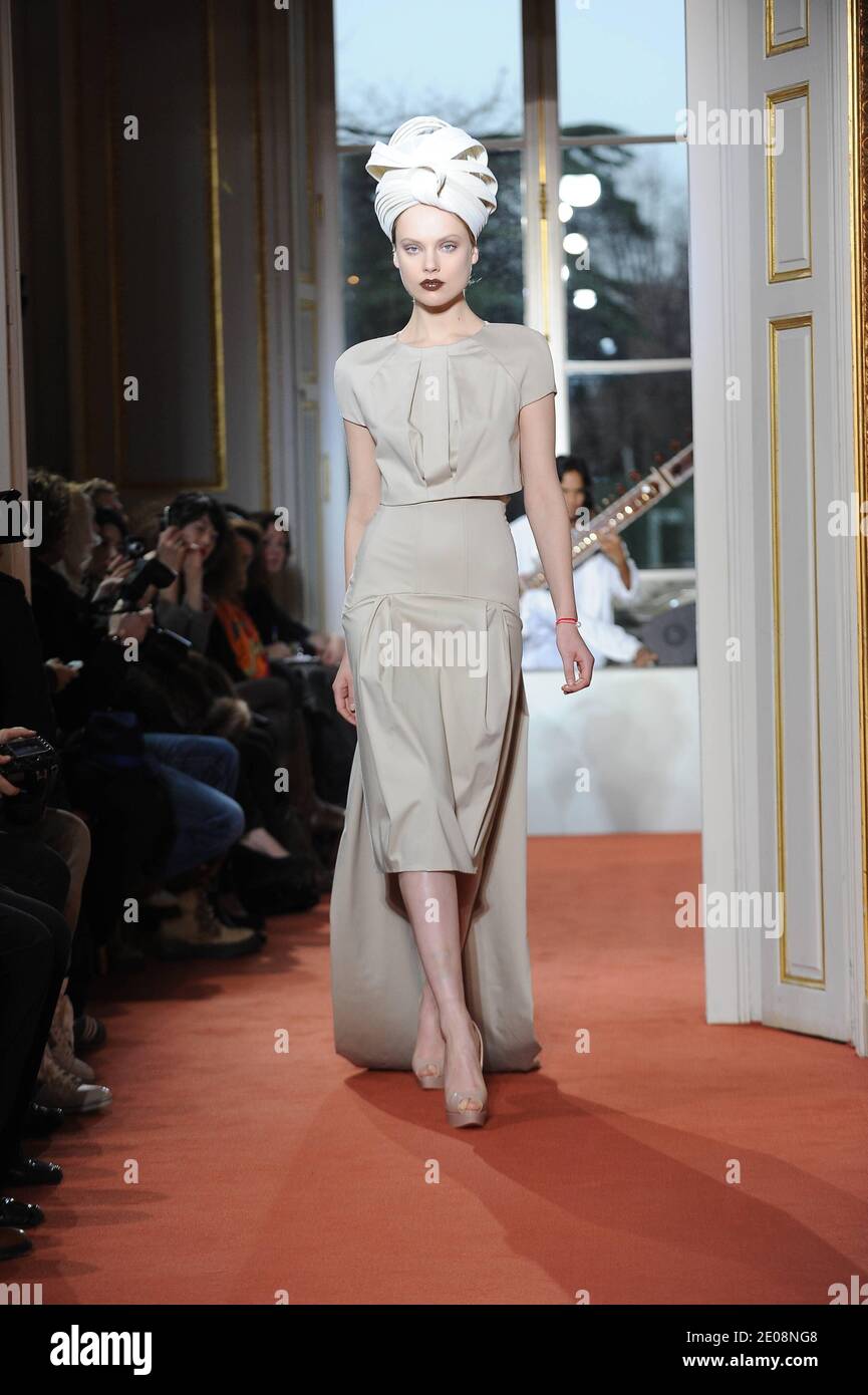 A model displays a creation by Designer Didit Hediprasetyo for his ...