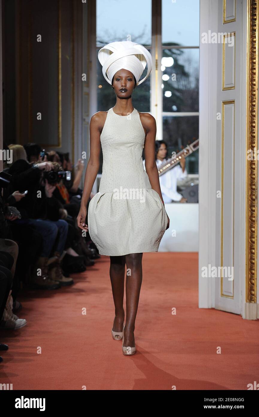 A model displays a creation by Designer Didit Hediprasetyo for his ...