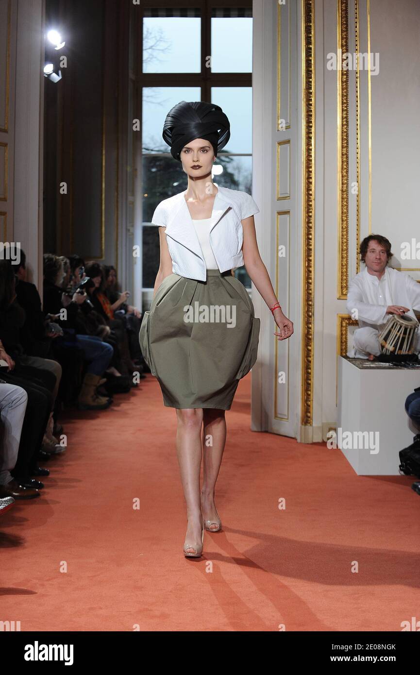 A model displays a creation by Designer Didit Hediprasetyo for his ...