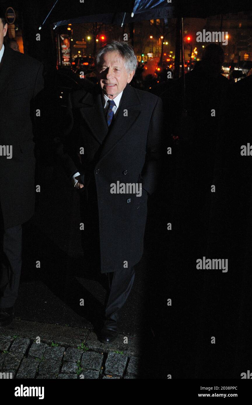 Roman Polanski arriving at the 24 Hours Museum Prada Party held at the ...