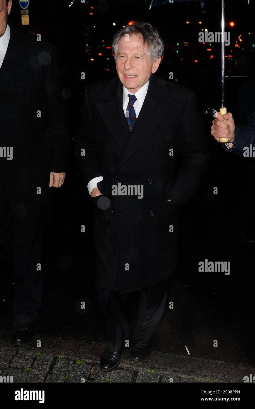 Roman Polanski arriving at the 24 Hours Museum Prada Party held at the ...