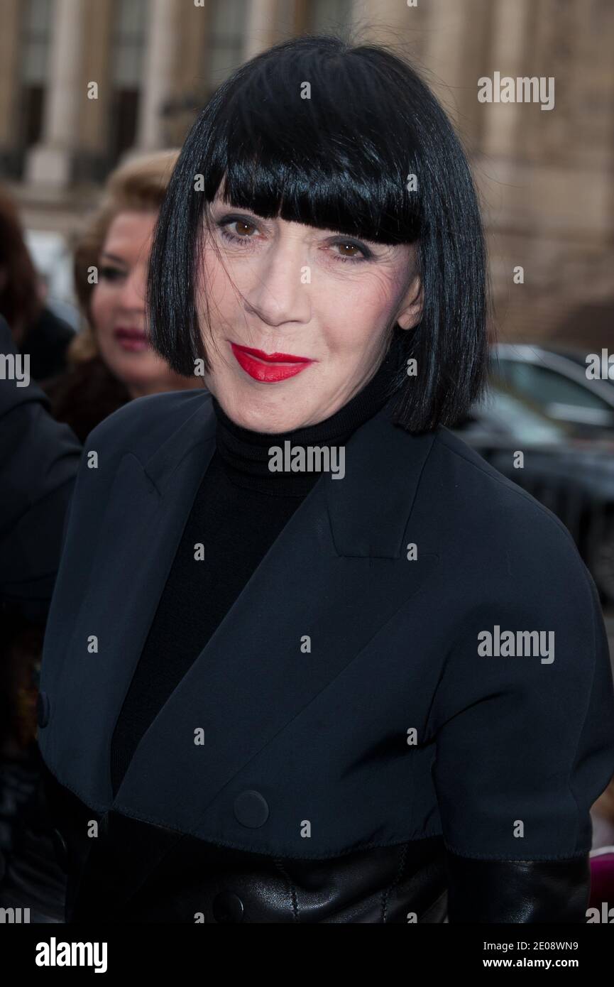 Chantal Thomass arriving for the Elie Saab Spring-Summer 2012 Haute ...