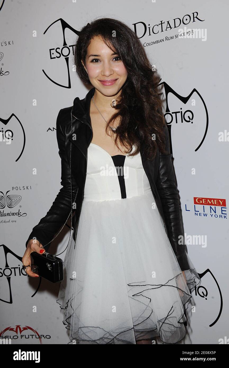 Sophia Manoucha attending Eva Minge and Esotiq Spring-Summer 2012 Haute ...