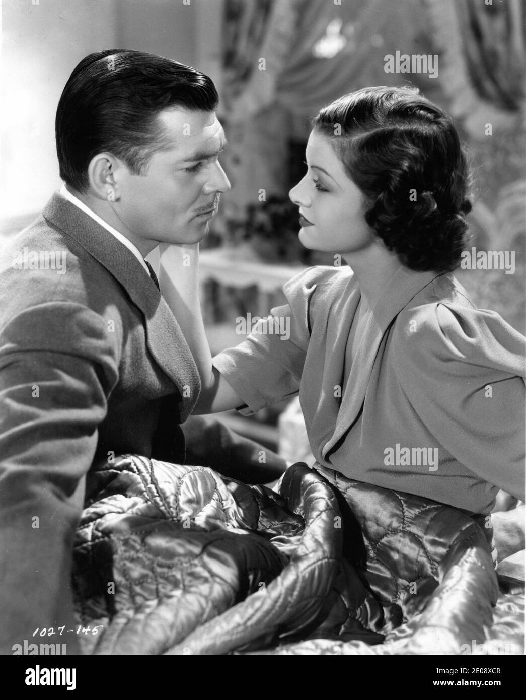 CLARK GABLE and MYRNA LOY in TEST PILOT 1938 director VICTOR FLEMING ...