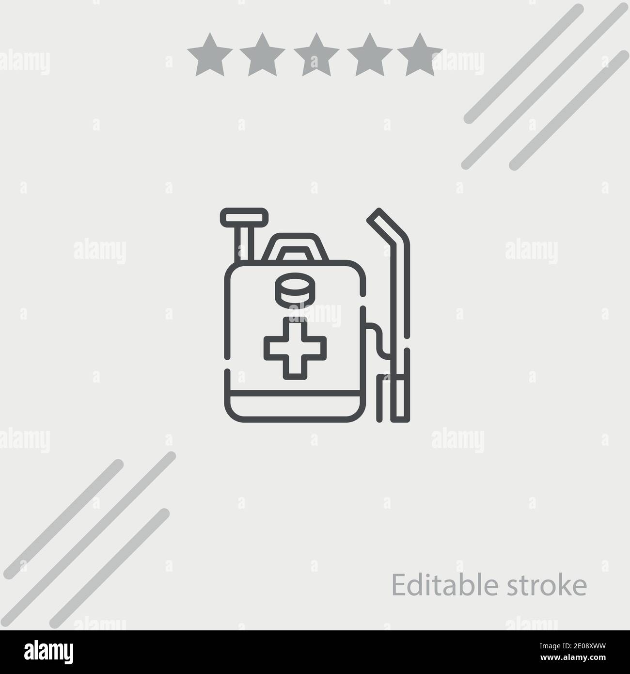 disinfectant vector icon modern simple vector illustration Stock Vector ...