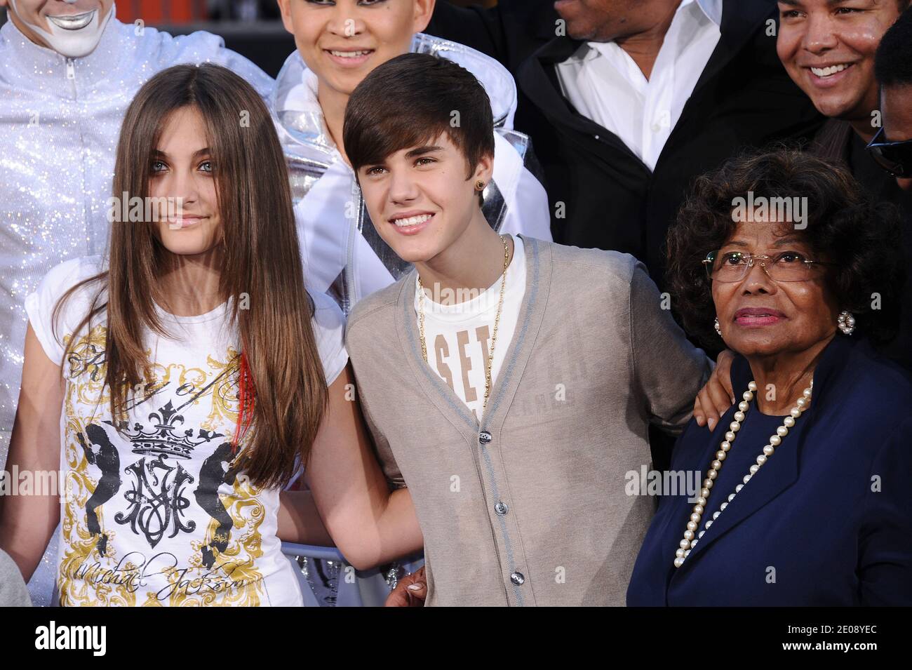 Blanket Jackson And Justin Bieber