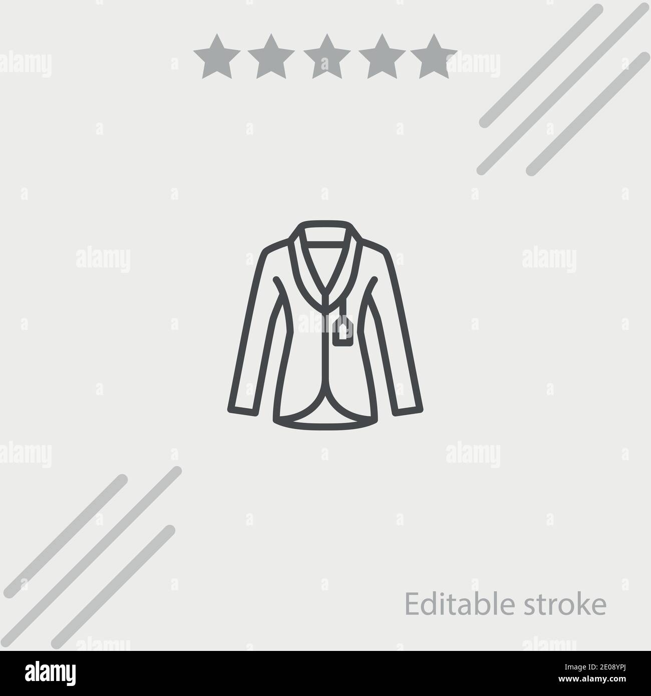 coat vector icon modern simple vector illustration Stock Vector Image ...