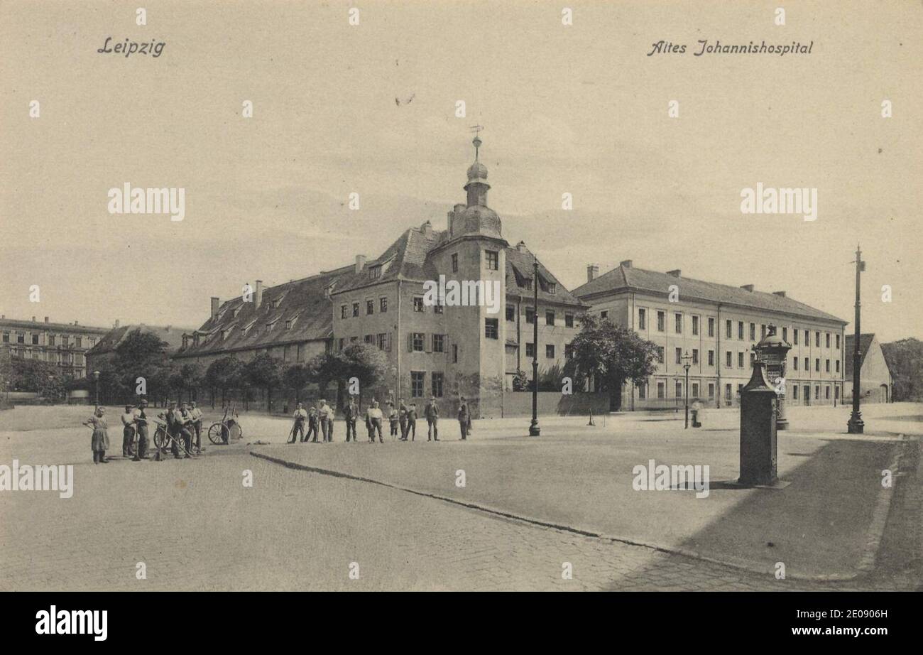 Leipzig, Sachsen - Johannishospital Stock Photo - Alamy