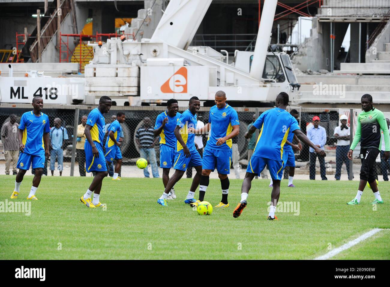 Gabon national football team hi-res stock photography and images - Alamy