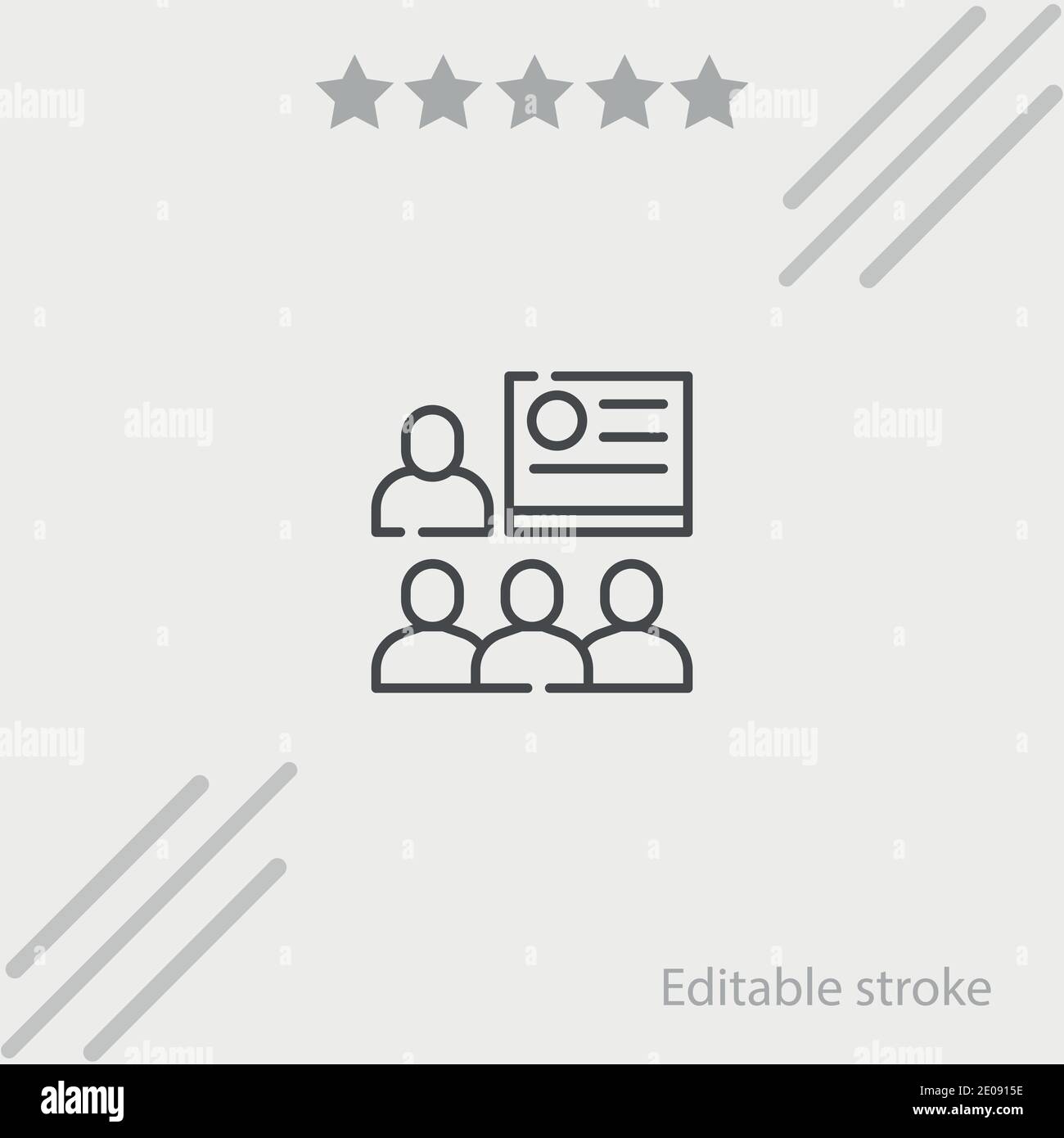 Classroom group work black Stock Vector Images - Alamy