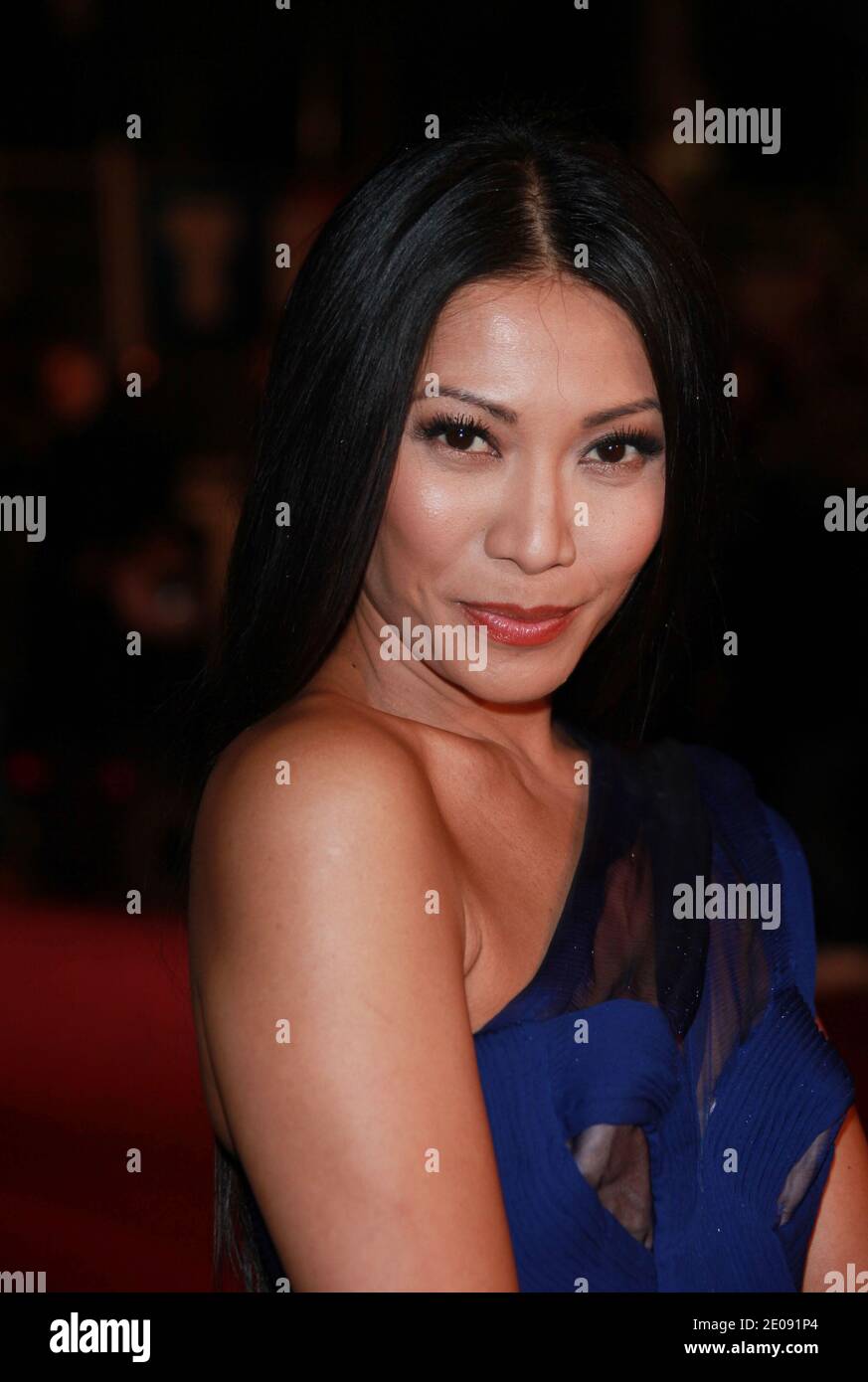Anggun arriving to the 13th NRJ Music Awards ceremony held at the ...