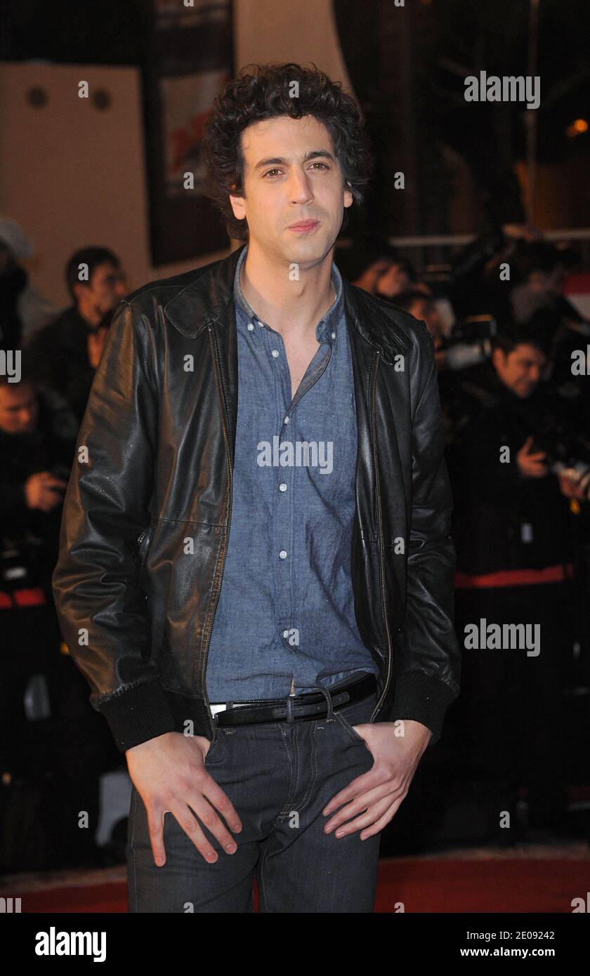 Max Boublil arriving to the 13th NRJ Music Awards ceremony held at the ...