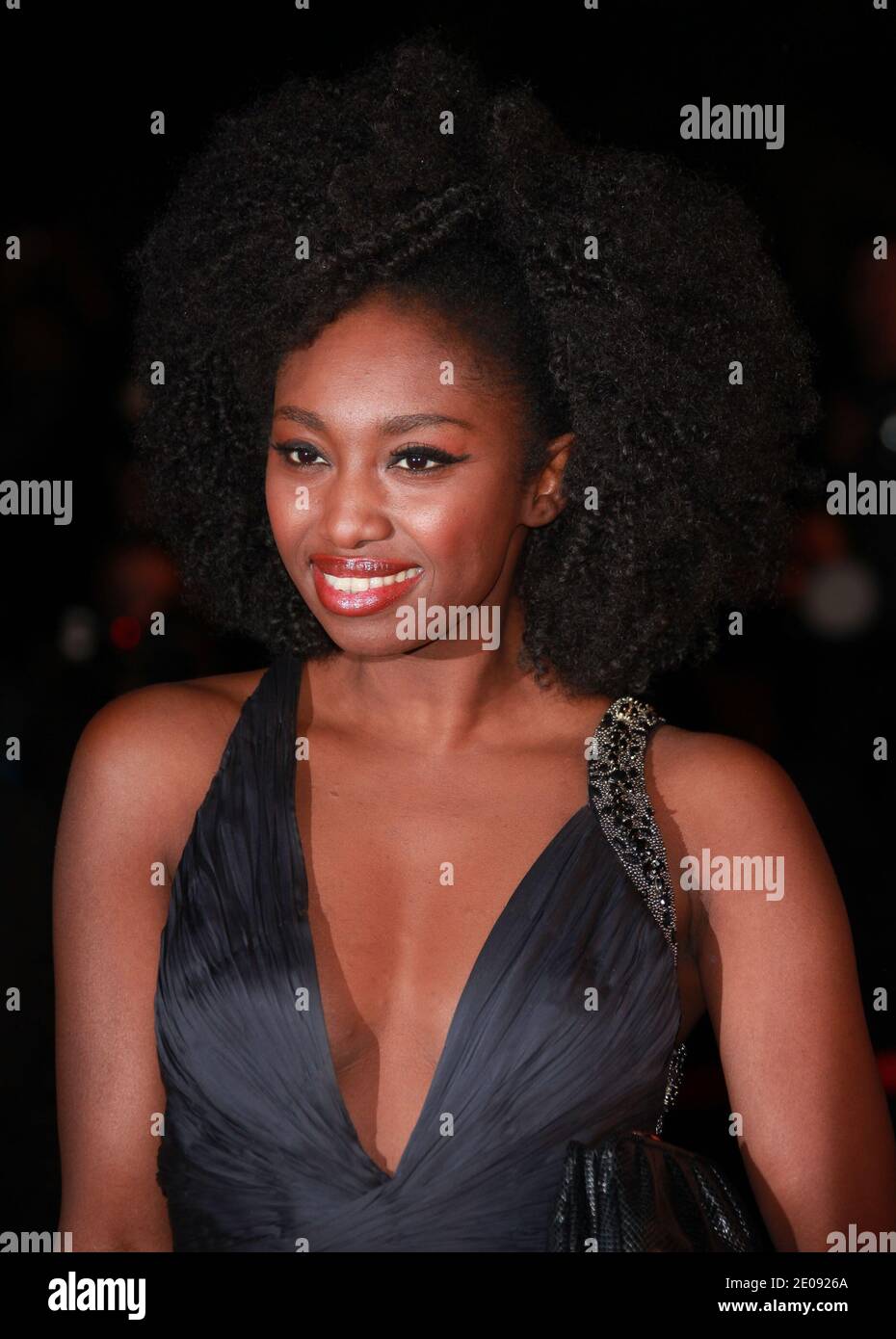 Inna Modja arriving to the 13th NRJ Music Awards ceremony held at the ...