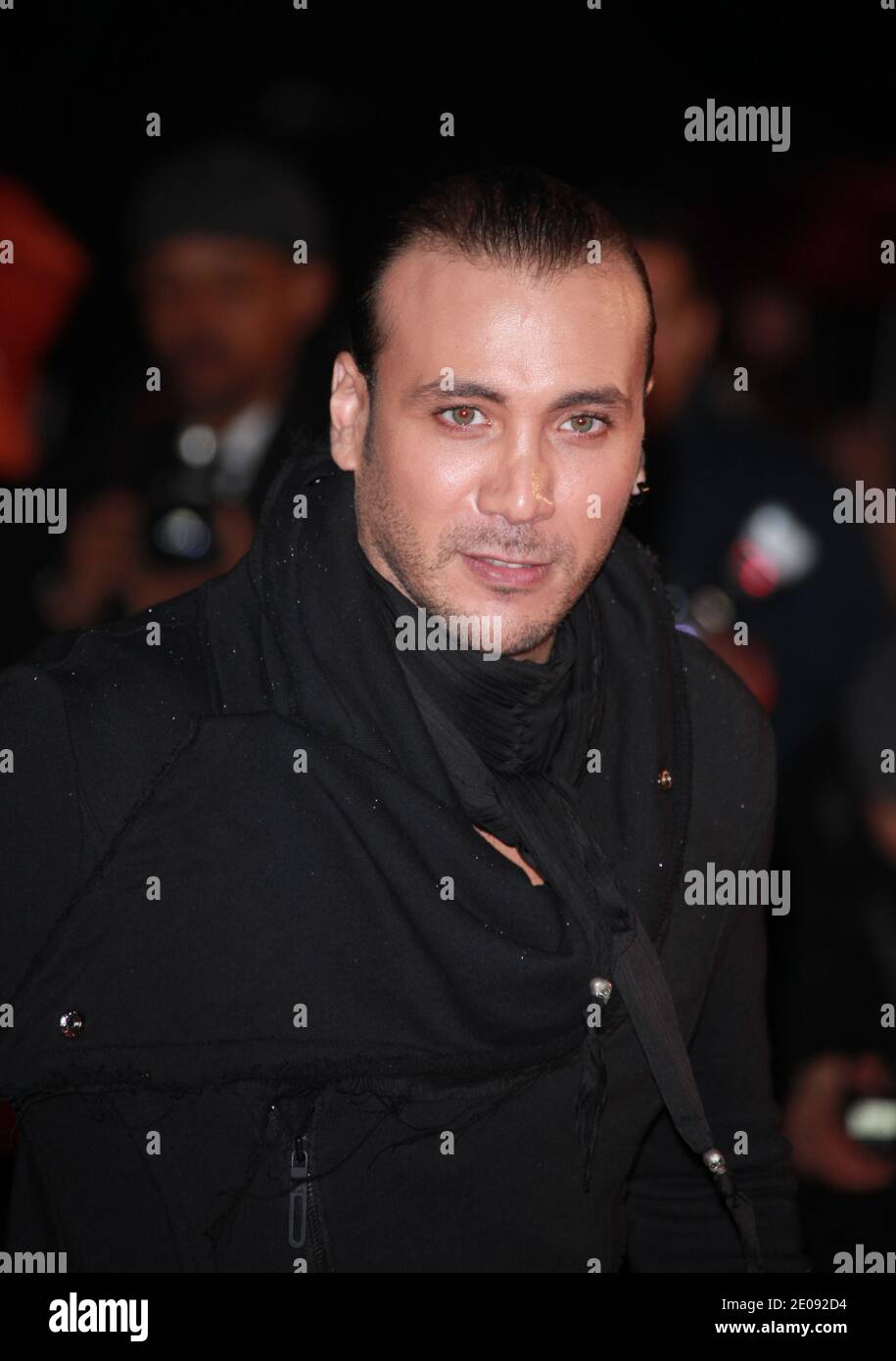 Merwan Rim arriving to the 13th NRJ Music Awards ceremony held at the ...