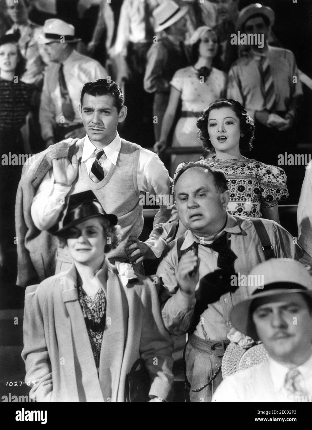 CLARK GABLE and MYRNA LOY in TEST PILOT 1938 director VICTOR FLEMING ...