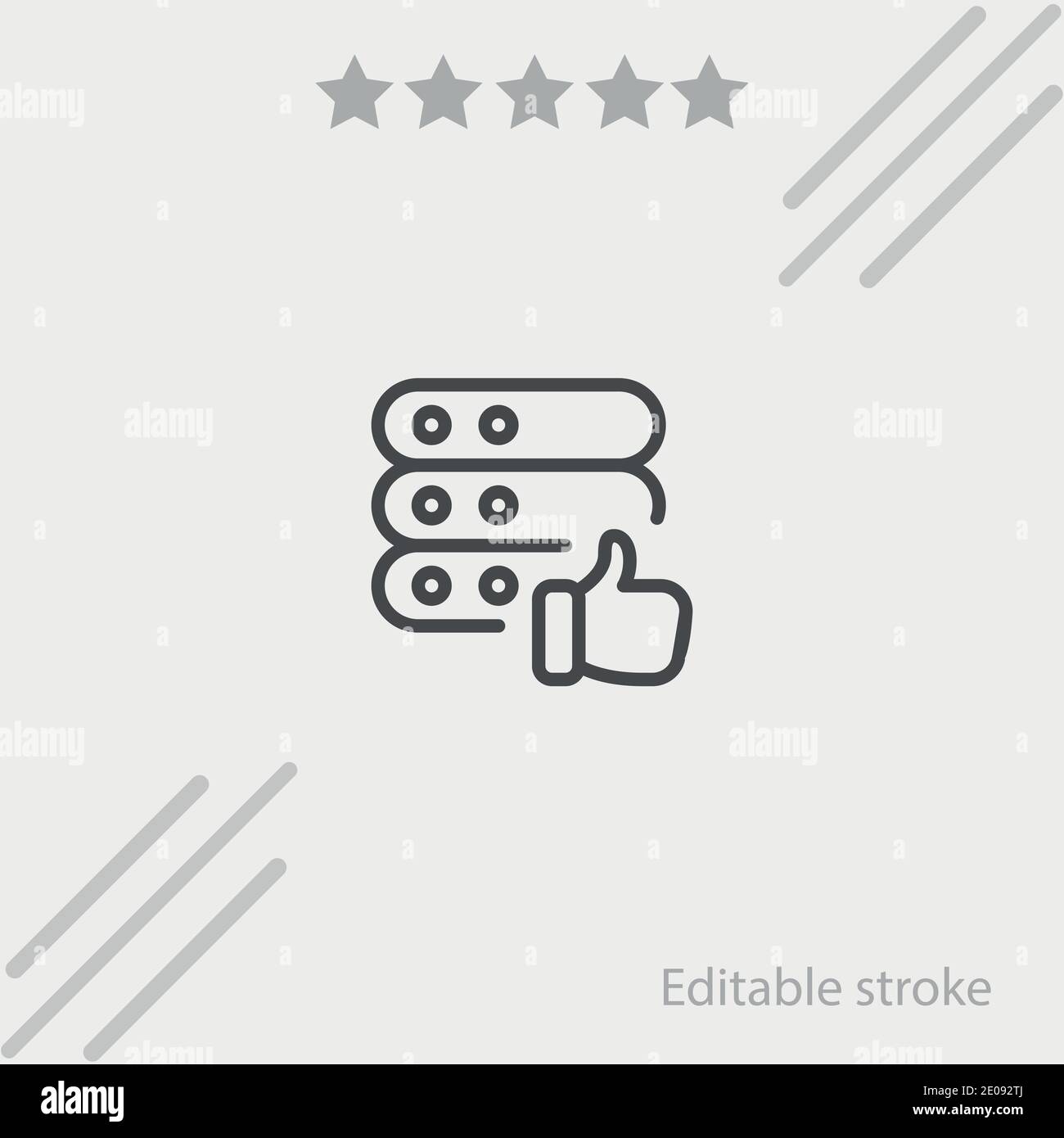 good review vector icon modern simple vector illustration Stock Vector ...