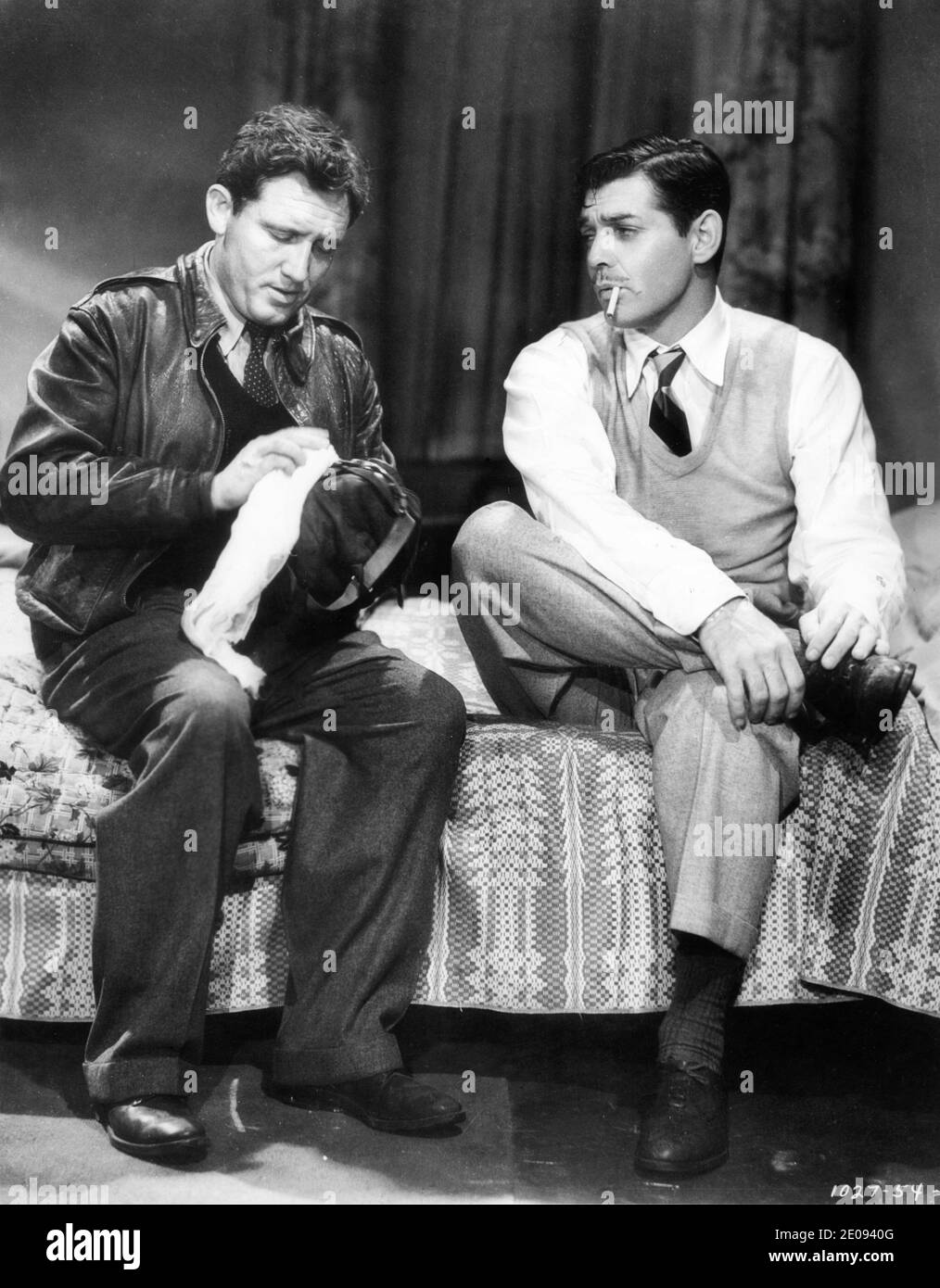 CLARK GABLE and SPENCER TRACY in TEST PILOT 1938 director VICTOR ...