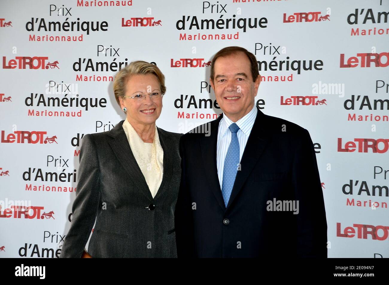 Michele Alliot-Marie and her husband Patrick Ollier attending the 91st ...