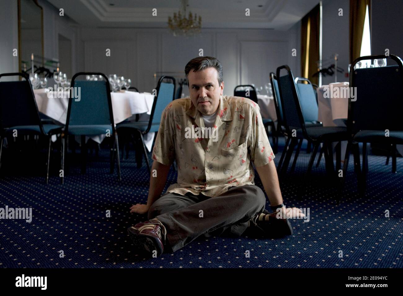 The Simpson's Cartoonist Bill Morrison posing during the 39th edition ...