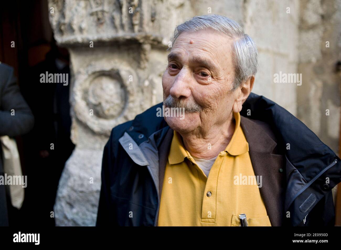 Cartoonist Fred aka Frederic Othon is pictured during the 39th edition ...