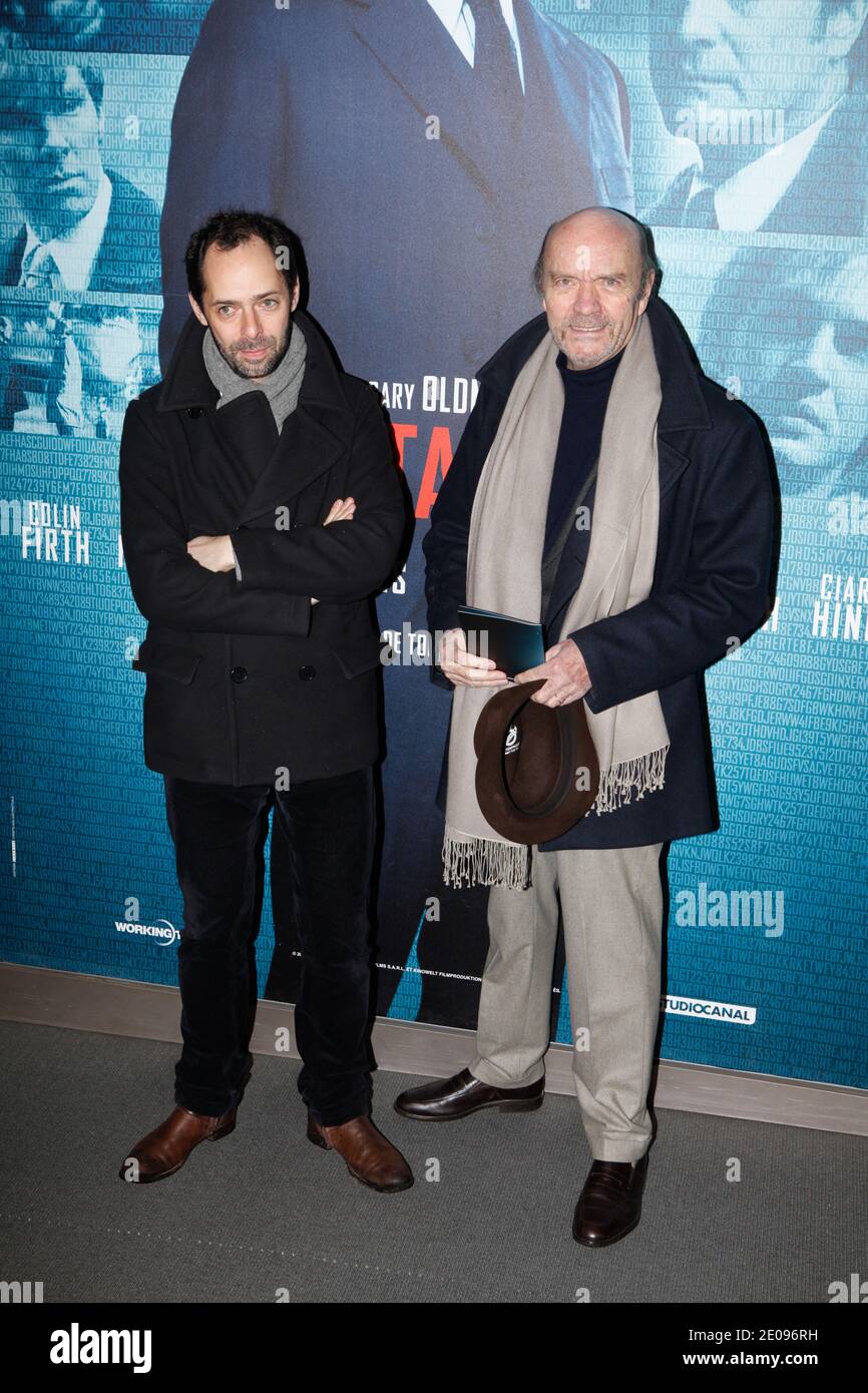 JeanPaul Rappeneau and son Martin Rappeneau attending the french ...