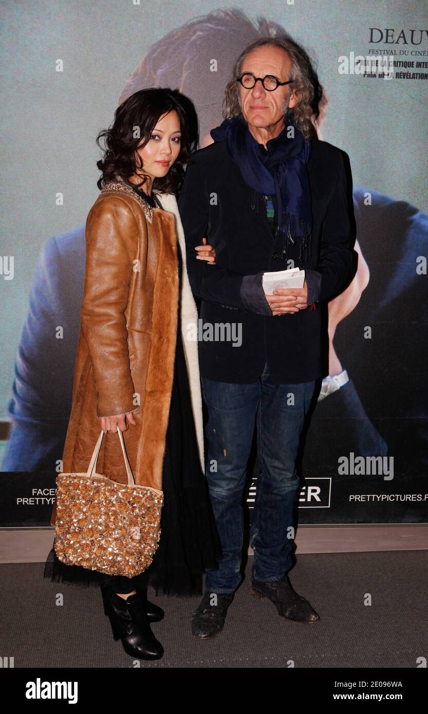 Tony Kaye and wife attend the "Detachment" Paris premiere at Cinema UGC ...