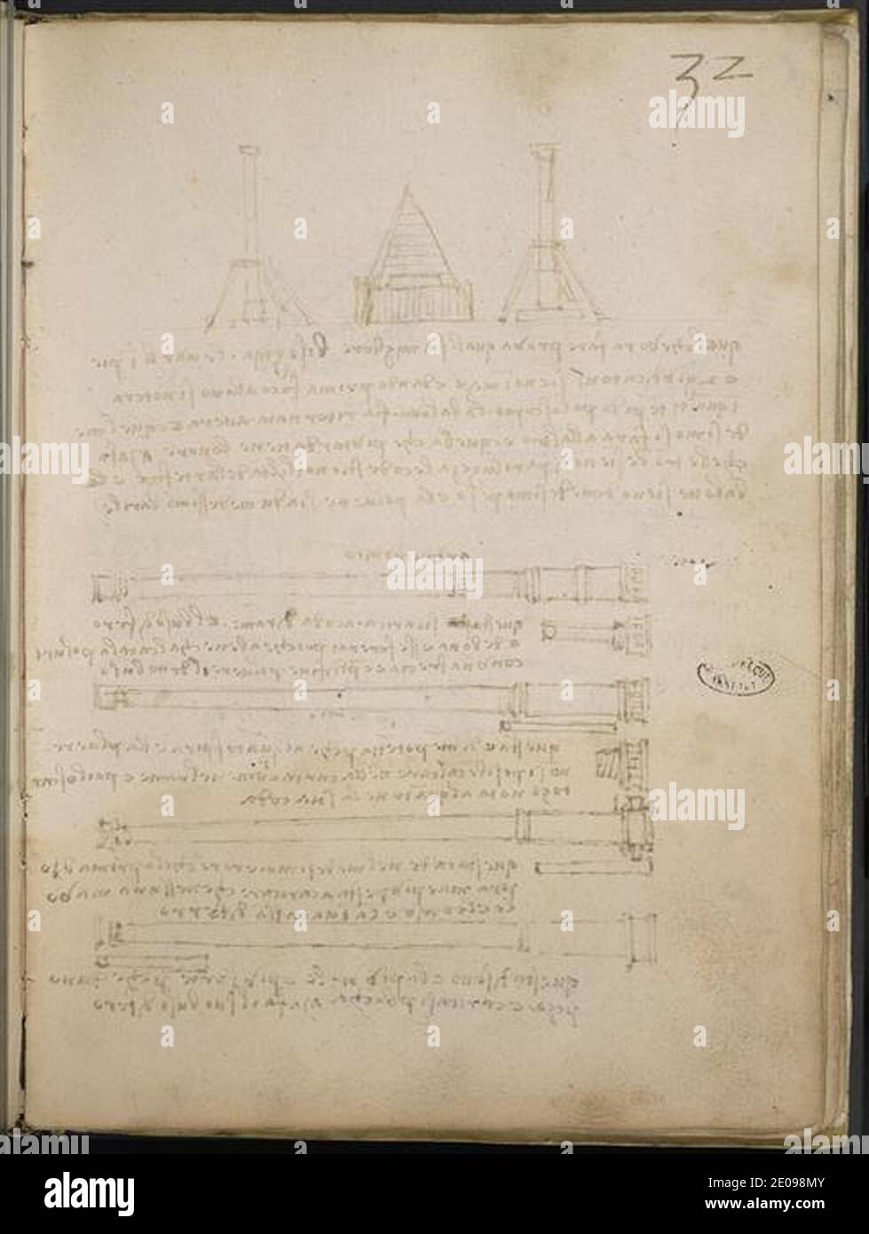 Leonardo da Vinci - 19-554005 Stock Photo - Alamy