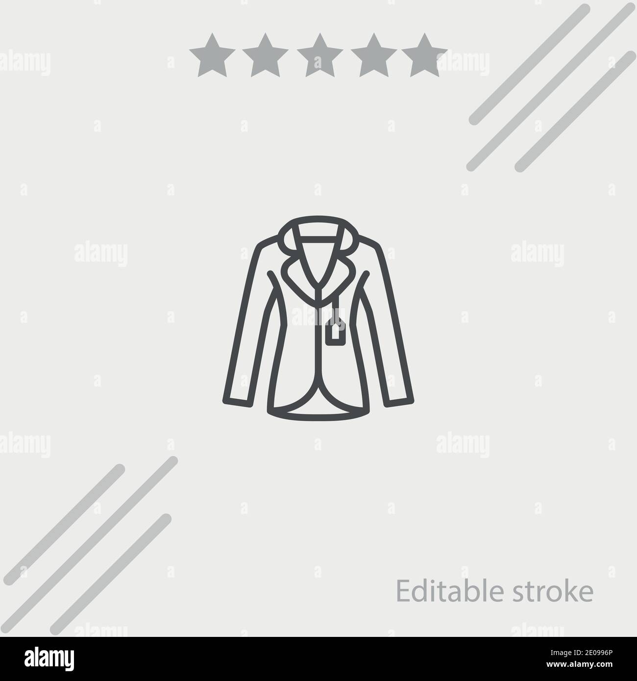 White lab coat isolated Black and White Stock Photos & Images - Alamy