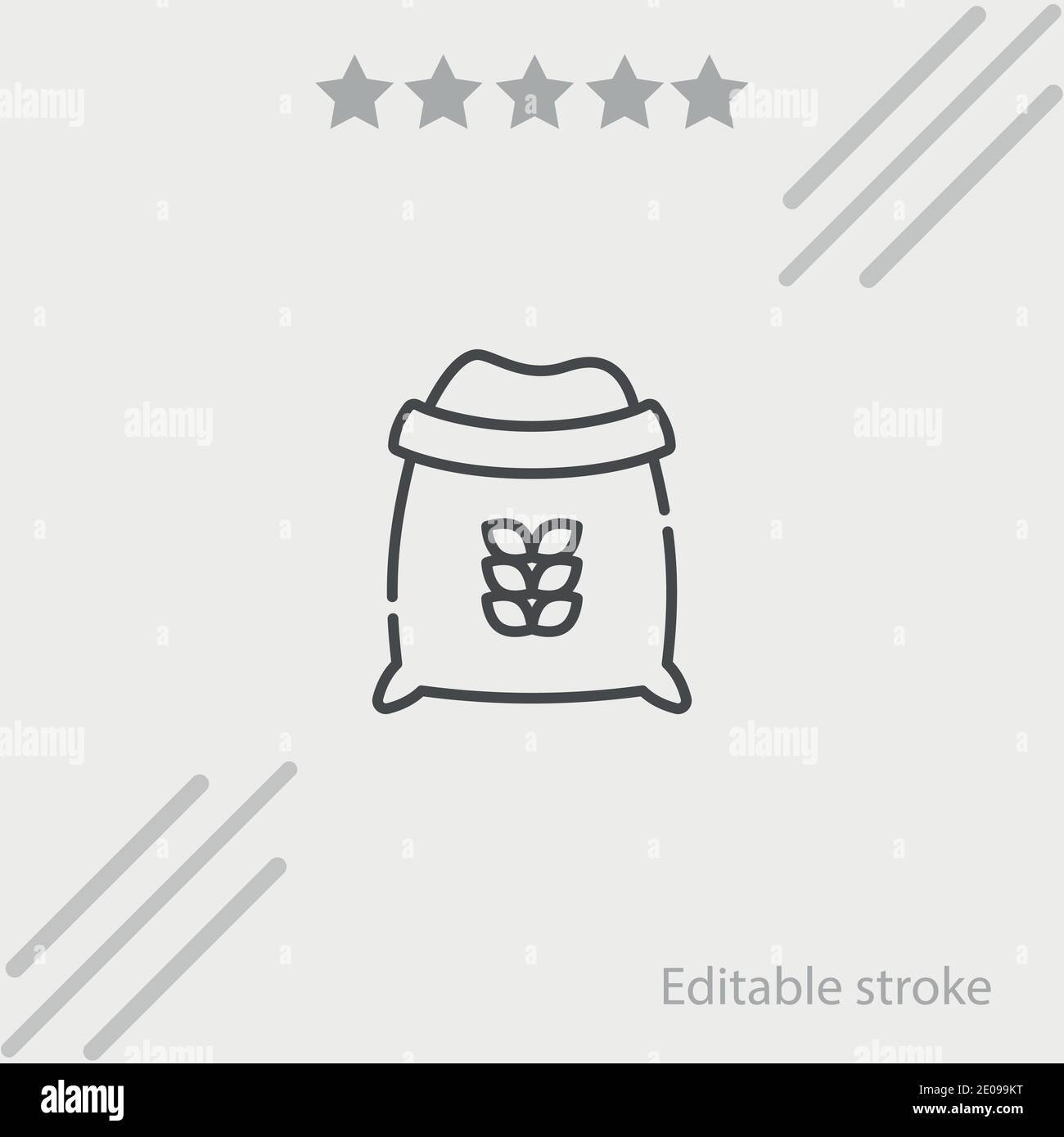 flour vector icon modern simple vector illustration Stock Vector Image ...