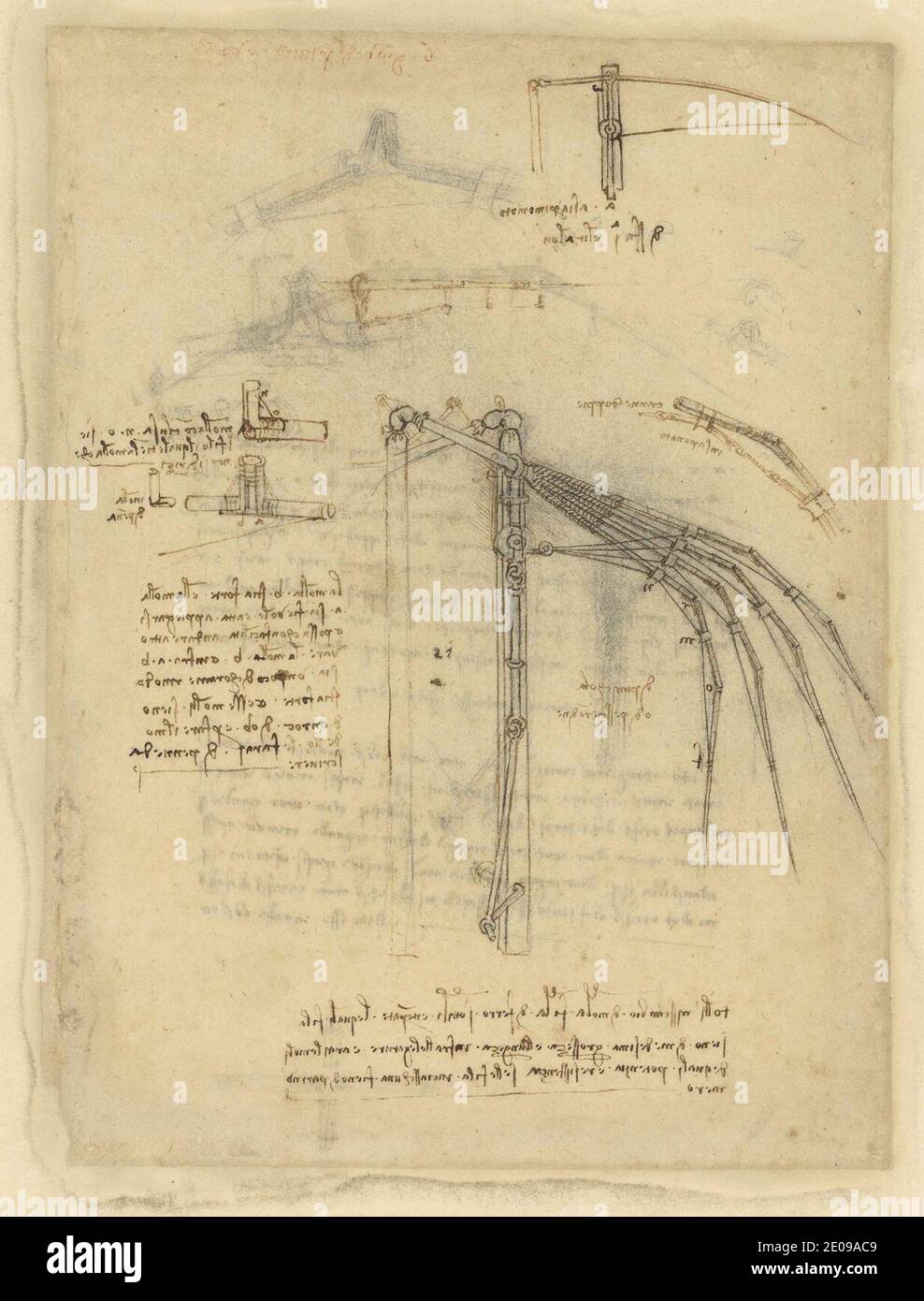 Leonardo da vinci codice atlantico hi-res stock photography and images ...