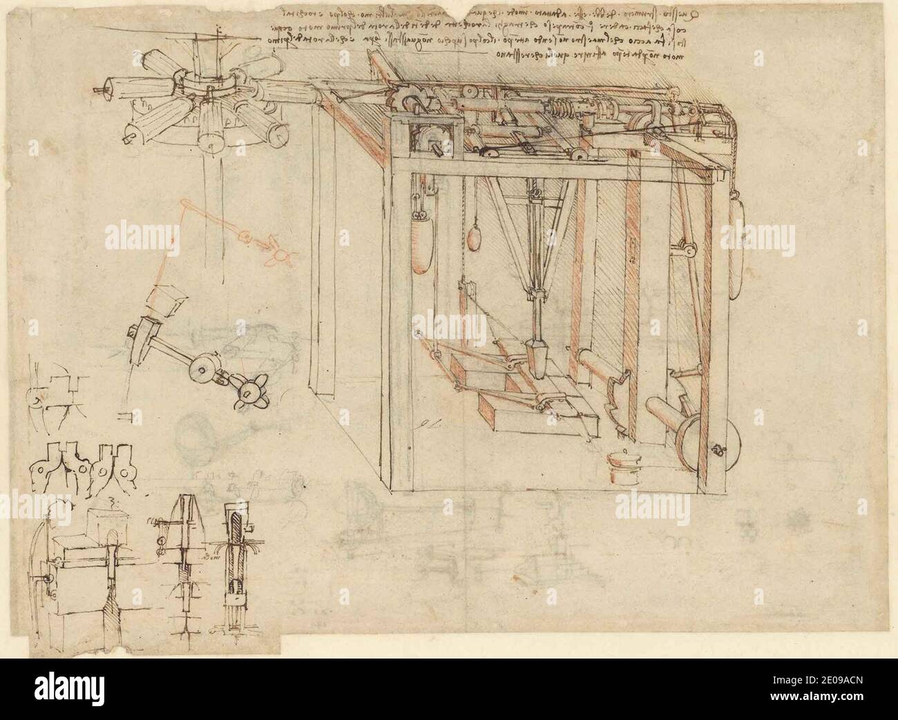 Leonardo da Vinci - Ambrosiana-Codice-Atlantico-Codex-Atlanticus-f-29 ...