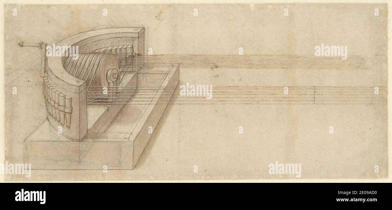 Leonardo da Vinci - Ambrosiana-Codice-Atlantico-Codex-Atlanticus-f-12 ...