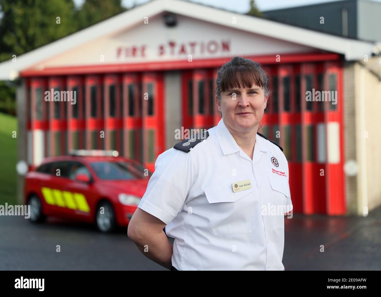 Karen McDowell MBE, Station Commander, Northern Ireland Fire and Rescue ...