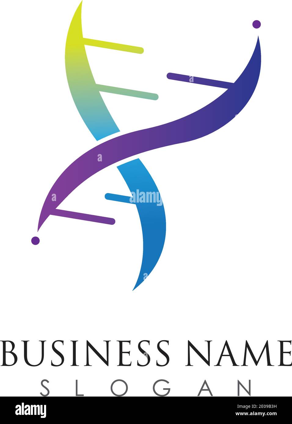 D,N,A logo vector icon template Stock Vector Image & Art - Alamy