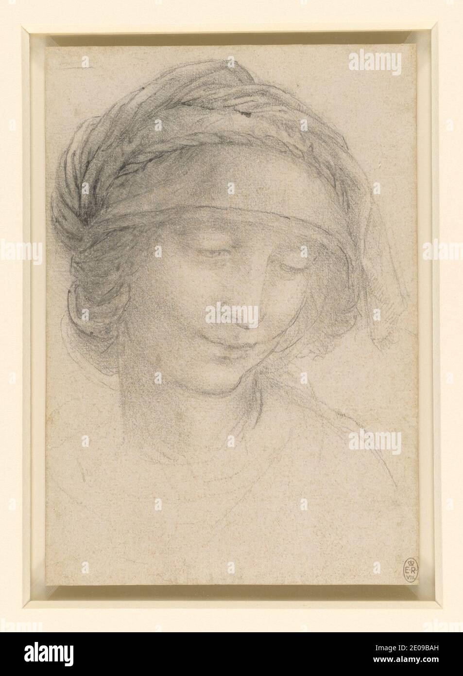 Head of st anne by leonardo da vinci hi-res stock photography and ...