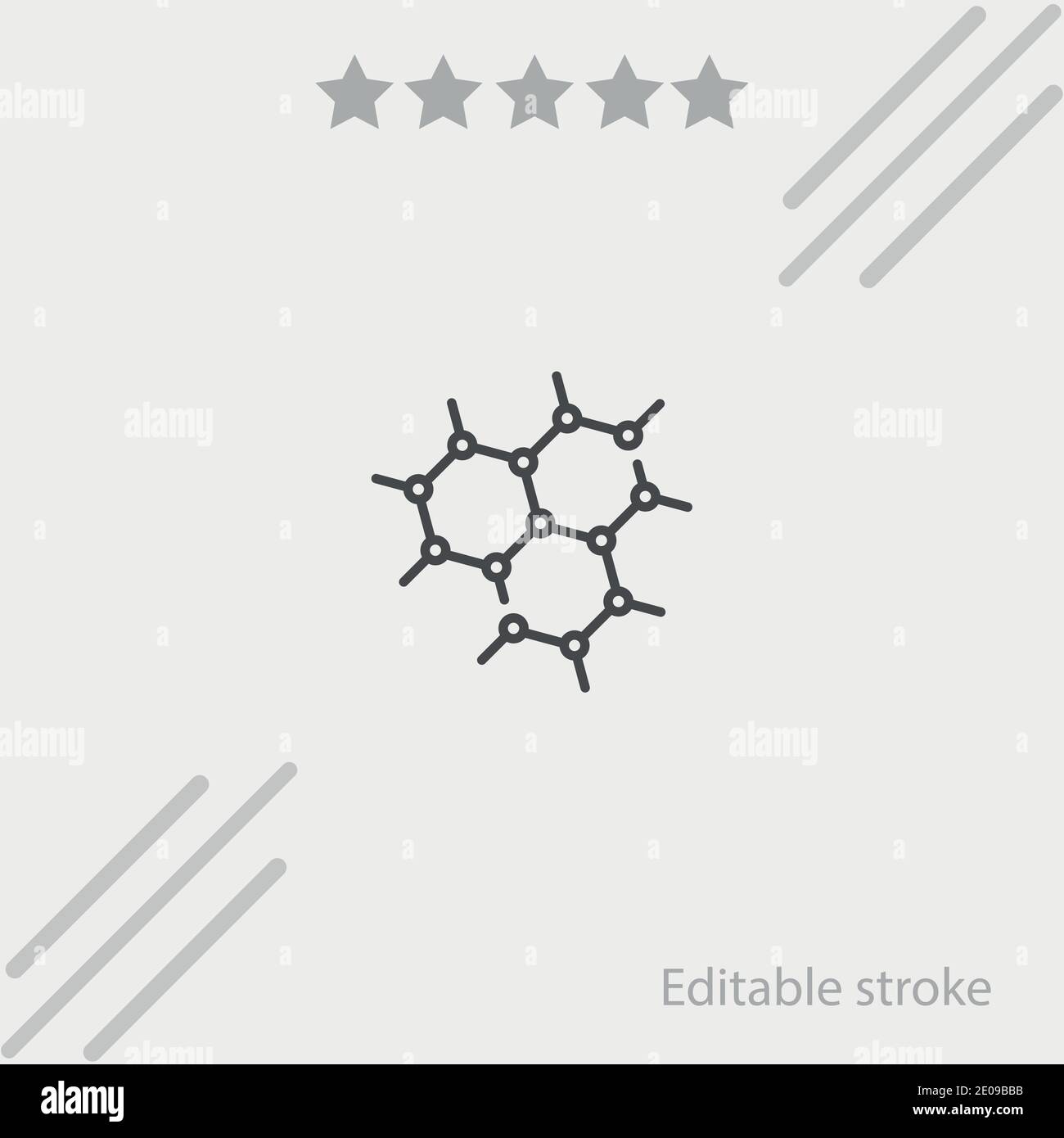 graphene vector icon modern simple vector illustration Stock Vector ...