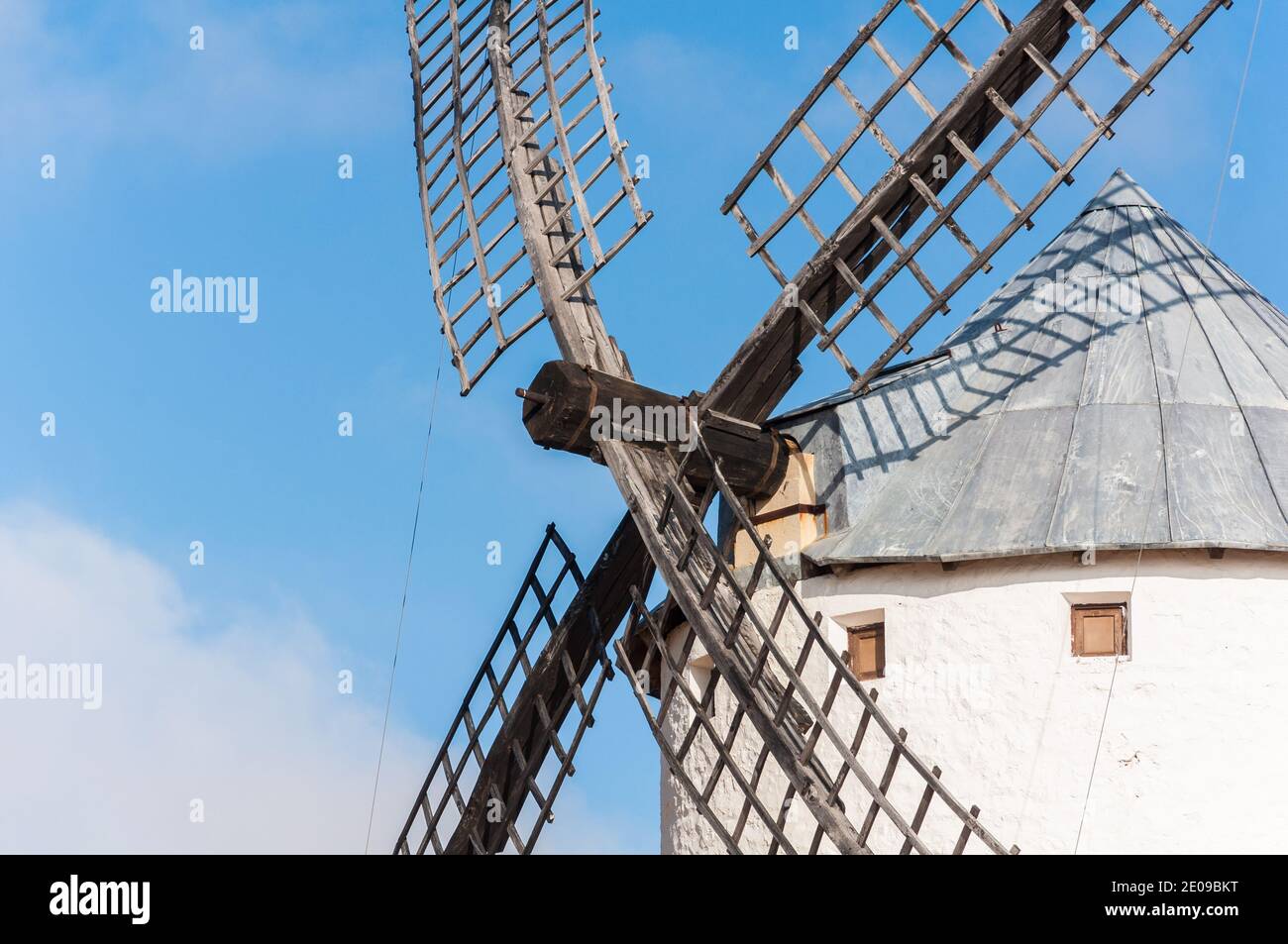 Windshaft of a traditional windmill for grain Stock Photo - Alamy