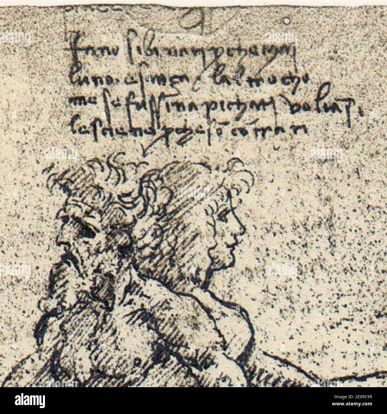 Leonardo da vinci writing hi-res stock photography and images - Alamy