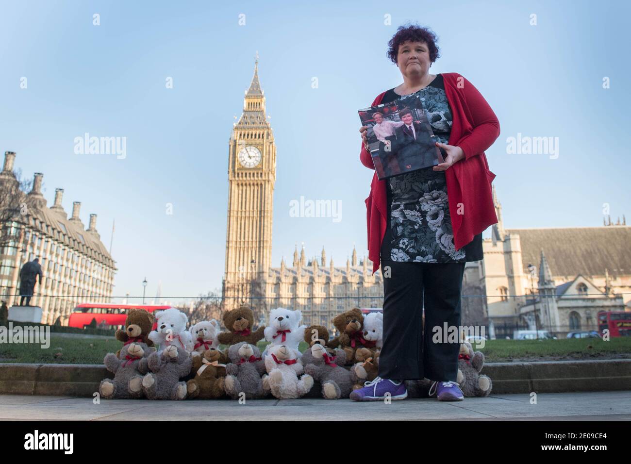 File photo dated 24/01/17 of Claire Throssell, whose children were ...