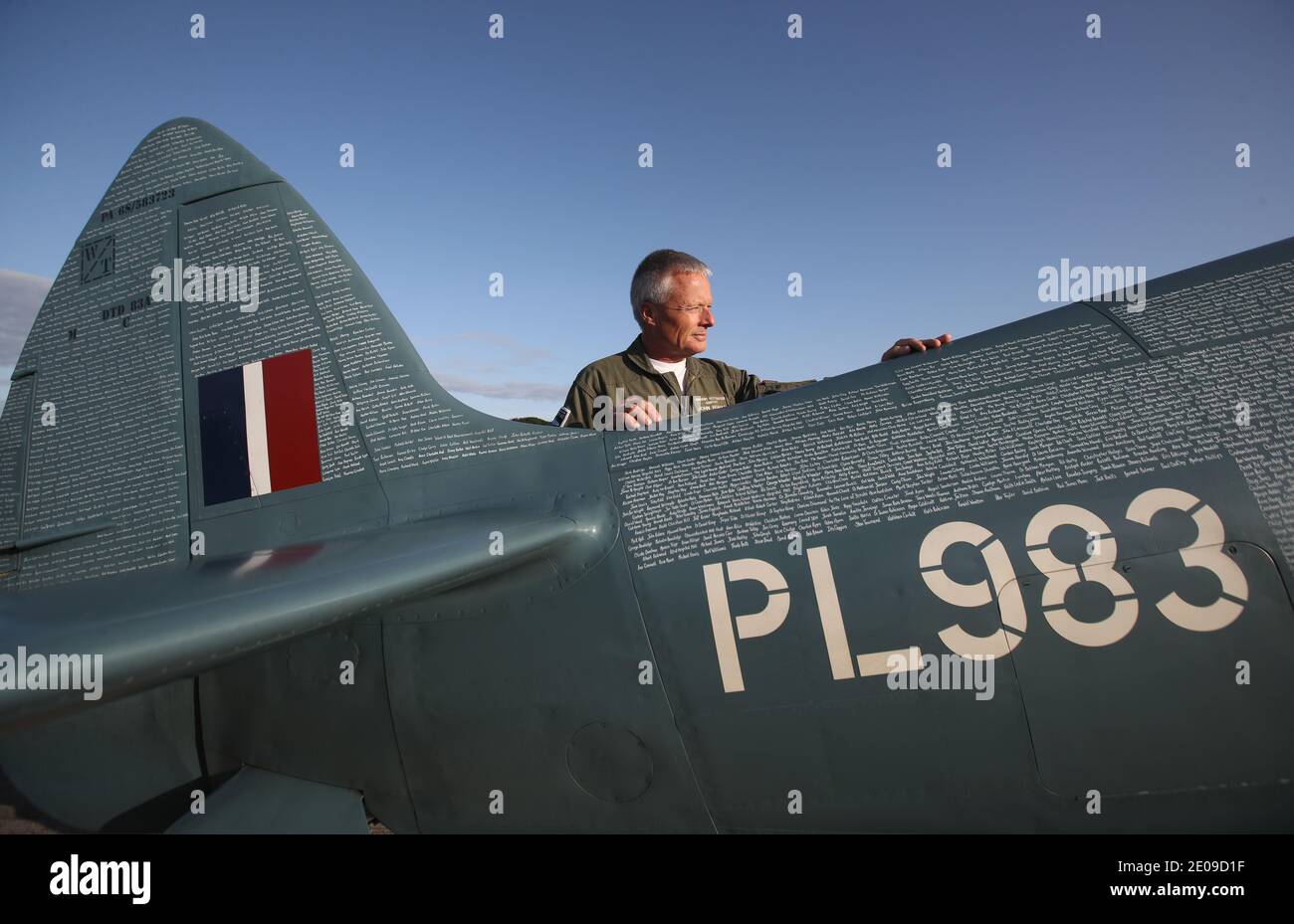 File photo dated 17/09/20 of pilot John Romain, co-founder of The NHS ...