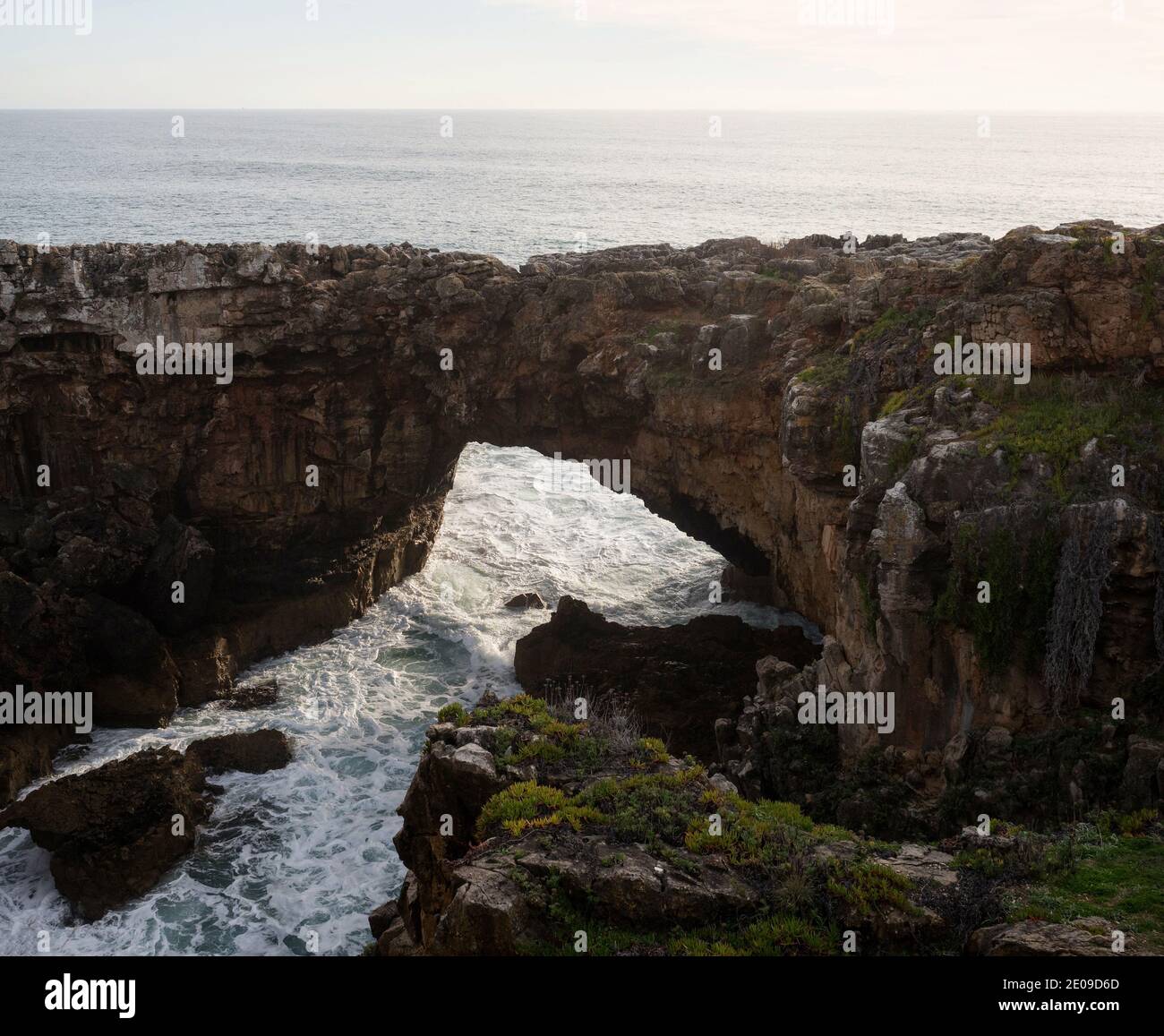 Rock formation Boca do Inferno Hells mouth sea cave chasm atlantic ...