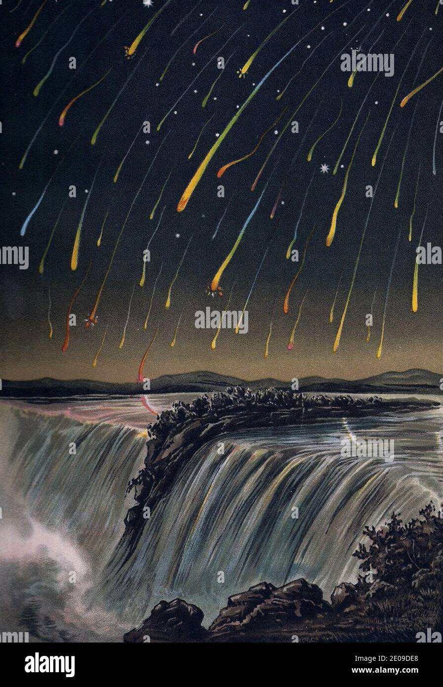 Meteor storm hi-res stock photography and images - Alamy