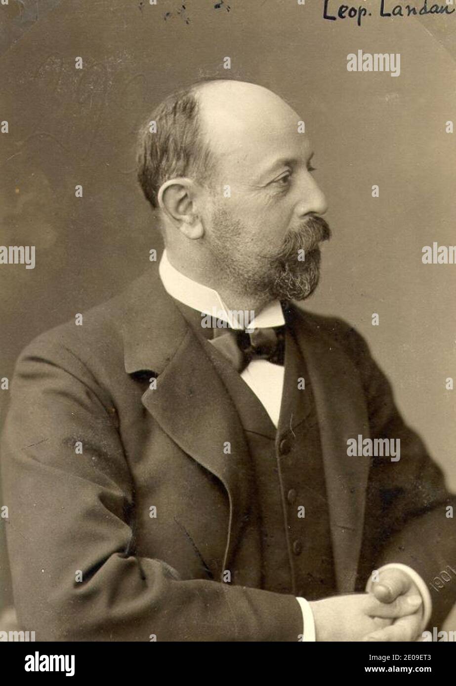 Leopold landau hi-res stock photography and images - Alamy