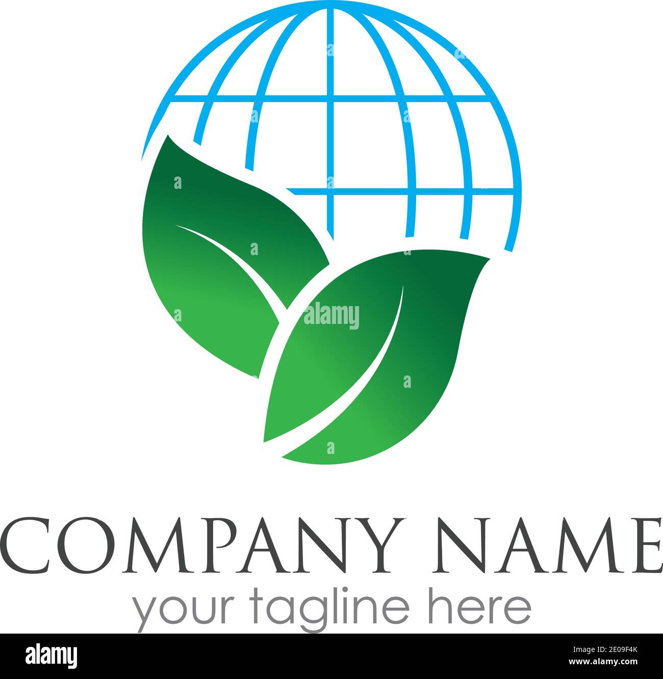 go green logo symbol vector illustration design template Stock Vector ...