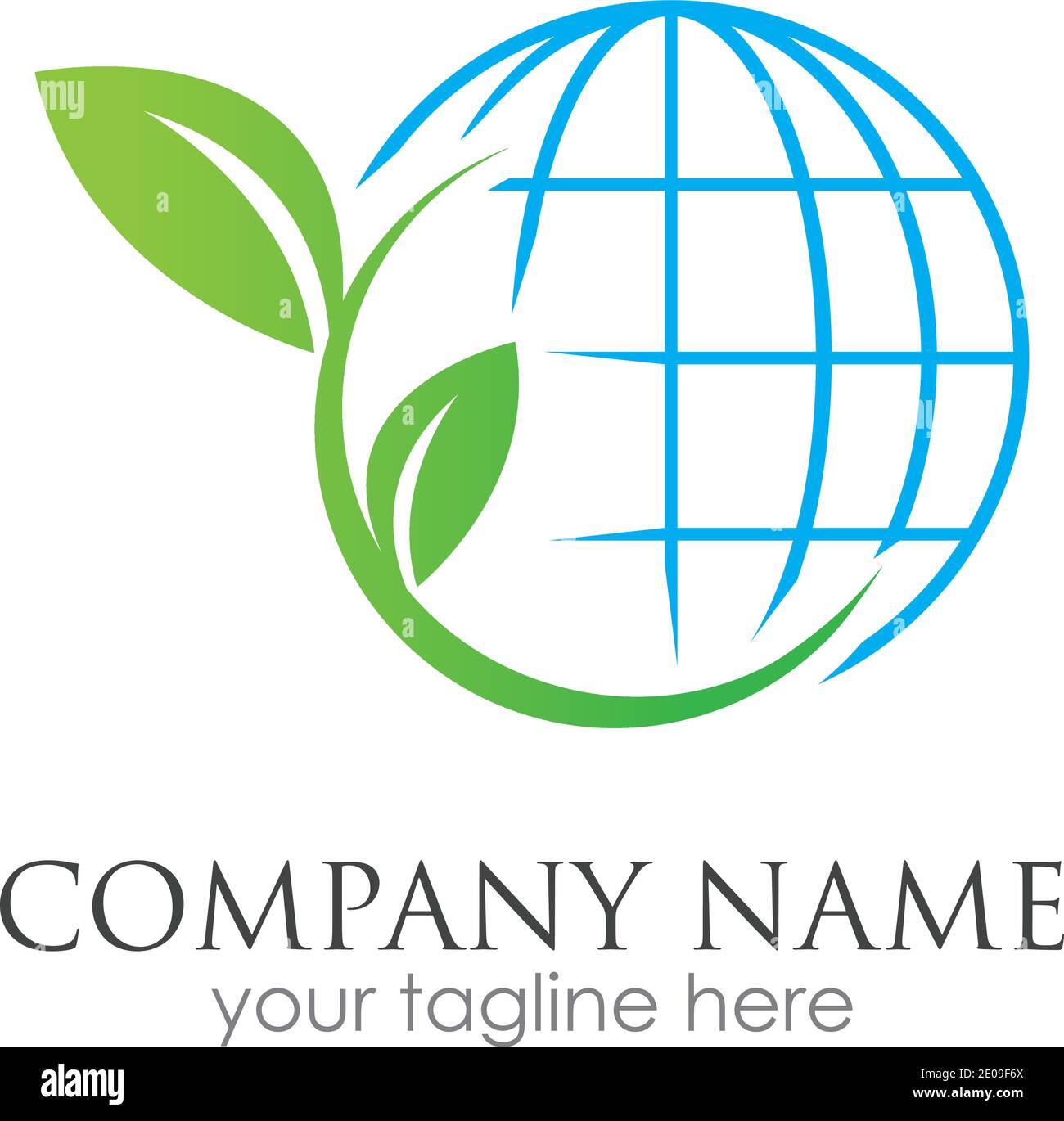 go green logo symbol vector illustration design template Stock Vector ...