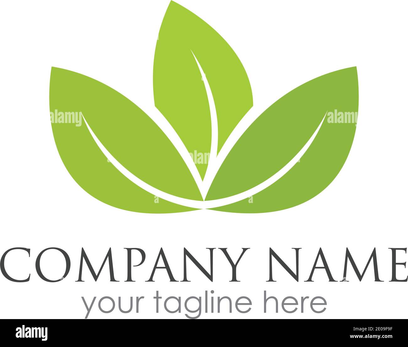 go green logo symbol vector illustration design template Stock Vector ...