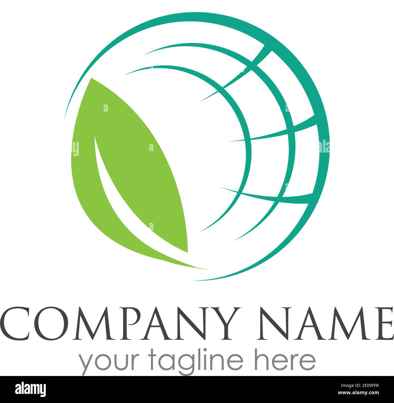 go green logo symbol vector illustration design template Stock Vector ...