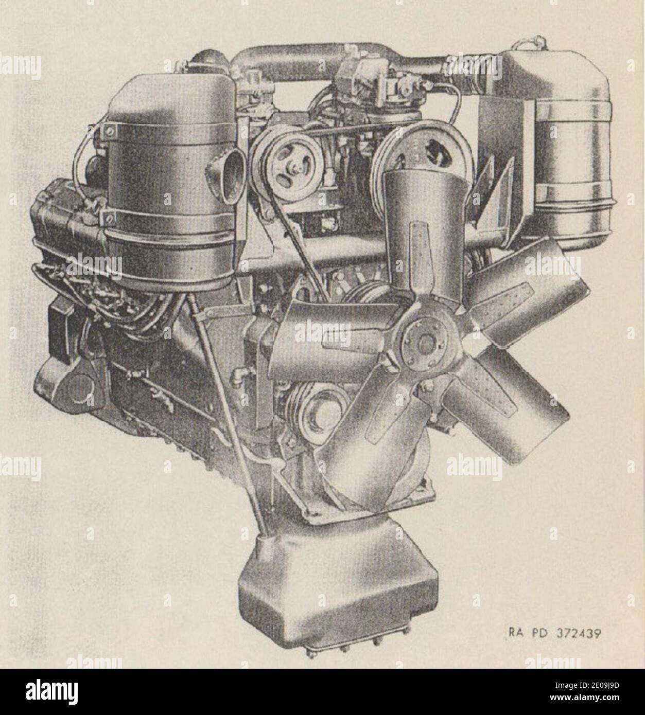 LeRoi T-H844 engine rf Stock Photo - Alamy